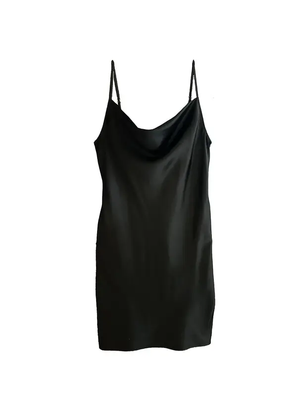 FLEUR DU MAL Short Cowl Neck Slip