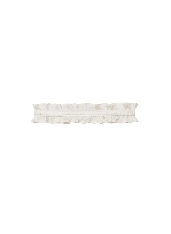 Fleur Du Mal Luxe Leg Garter - Ivory