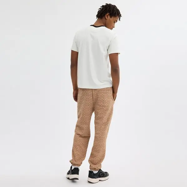 COACH Signature Joggers - Tan Signature
