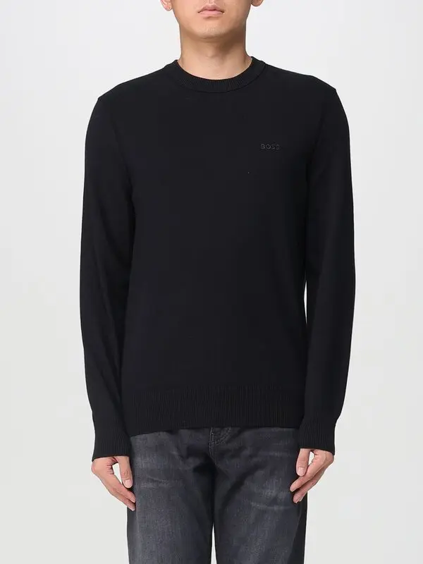 BOSS Pullover Sweater - Black