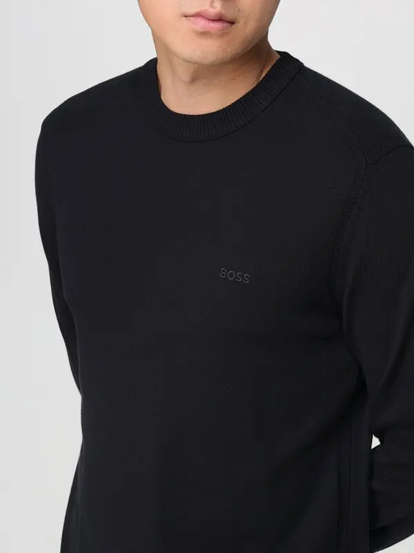 BOSS Pullover Sweater - Black