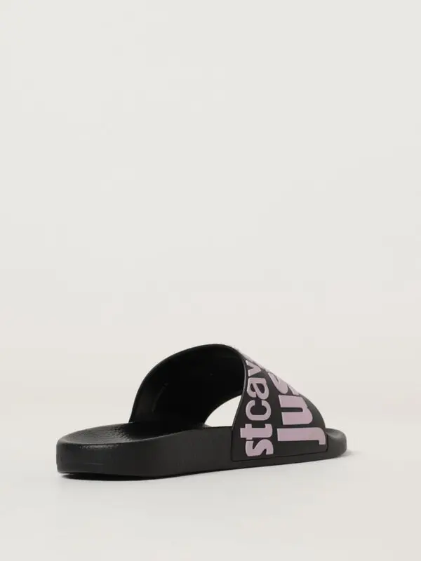 Just Cavalli Logo Slides - Black