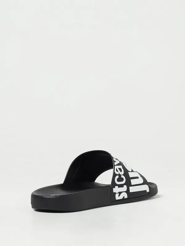 Just Cavalli Logo Slides - Black