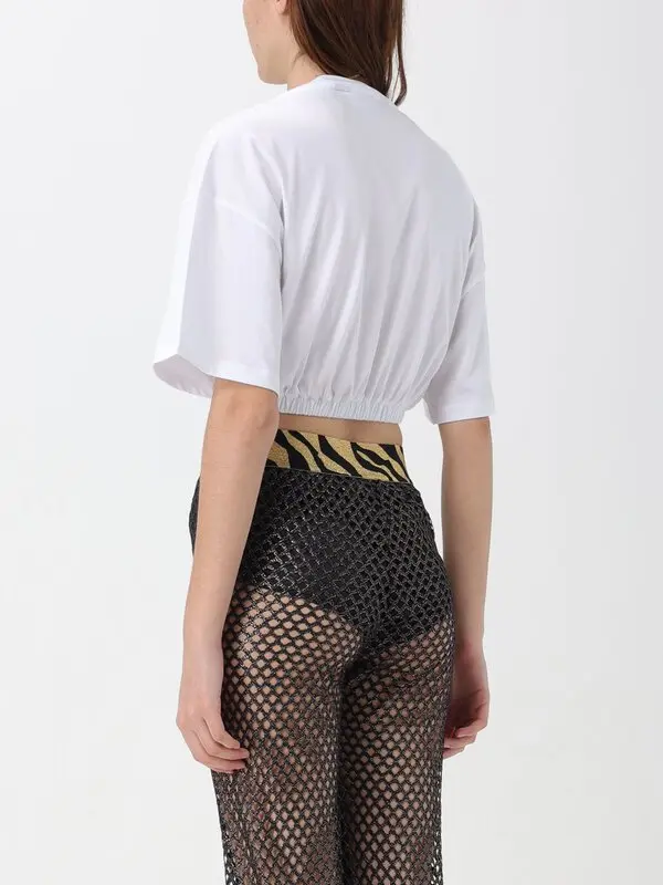 Just Cavalli Embellished Logo T-shirt