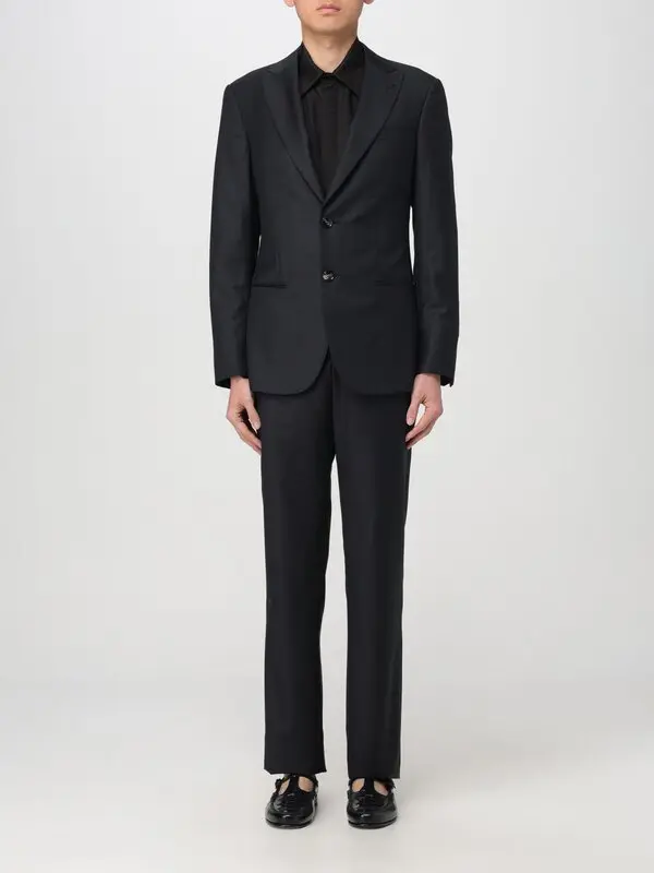 Giorgio Armani Suit In Black - 45% Off | Editorialist