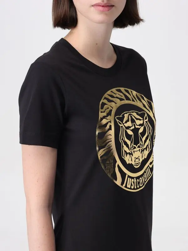 Just Cavalli Dress With Tiger Graphic