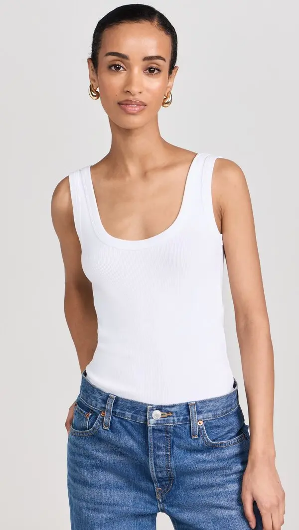 Sold Out NYC Scoop It Up Tank - White