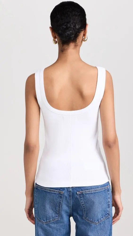Sold Out NYC Scoop It Up Tank - White