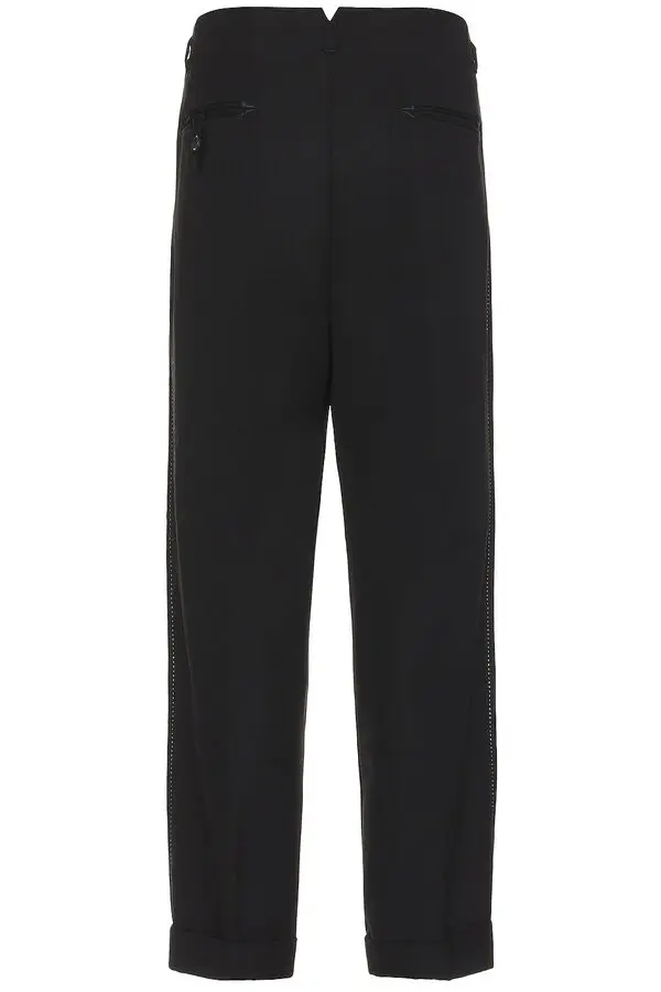 Wacko Maria Wolf'S Head Rockabilly Pant In Black - 81% Off