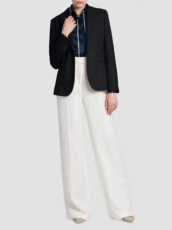 Kiton Wool Single-breasted Blazer