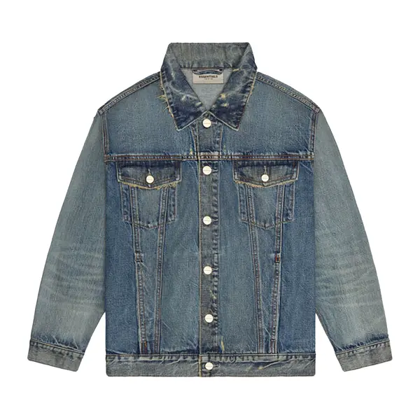Fear Of God Denim Trucker Jacket - Blue