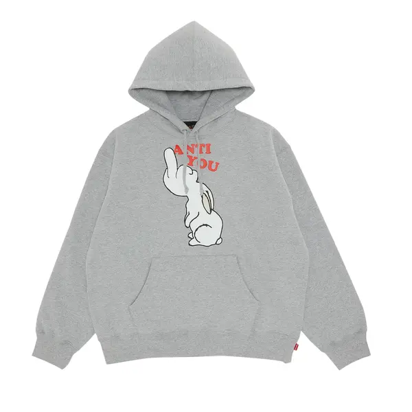 Supreme X Undercover Anti You Hooded Sweatshirt - Grey