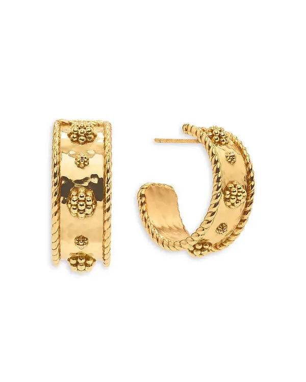 CAPUCINE DE WULF Berry Classic Small Hoop Earrings - Gold