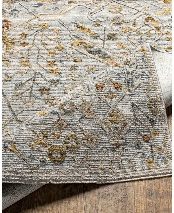 Livabliss Reina Ren-2300 Round Area Rug, 7'10 X 7'10