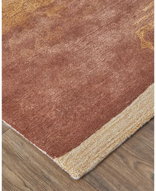 FEIZY Anya Any8921f Area Rug, 8' X 10 - Red/orange