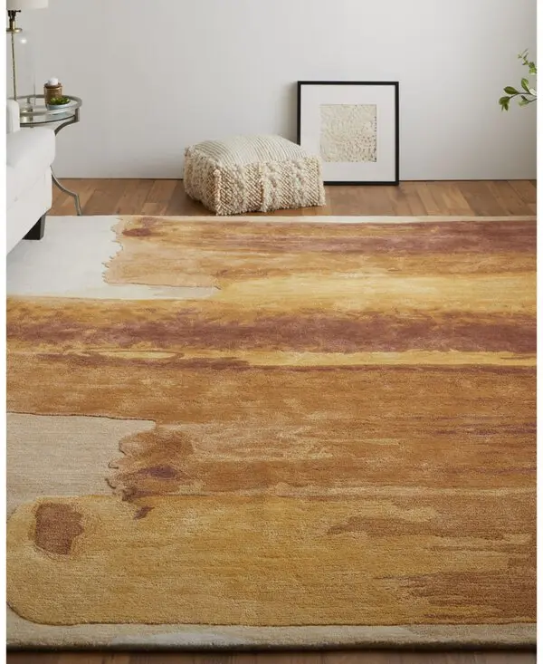 FEIZY Anya Any8921f Area Rug, 8' X 10 - Red/orange