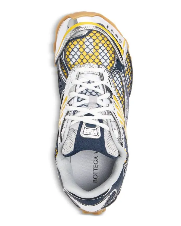 Bottega Veneta Orbit Low Top Sneakers - Chartreuse