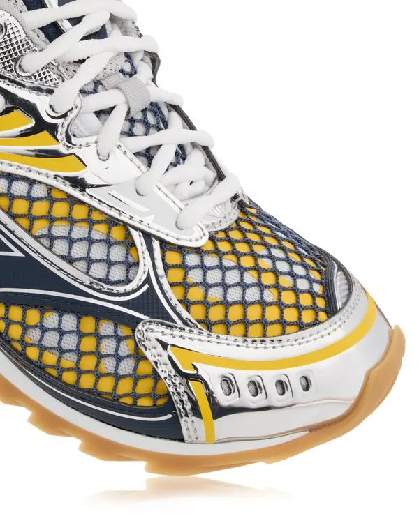 Bottega Veneta Orbit Low Top Sneakers - Chartreuse