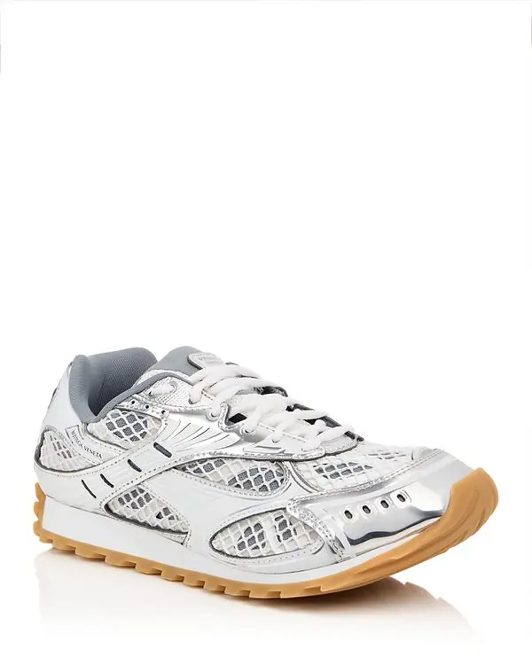 Bottega Veneta Orbit Low Top Sneakers - Lead