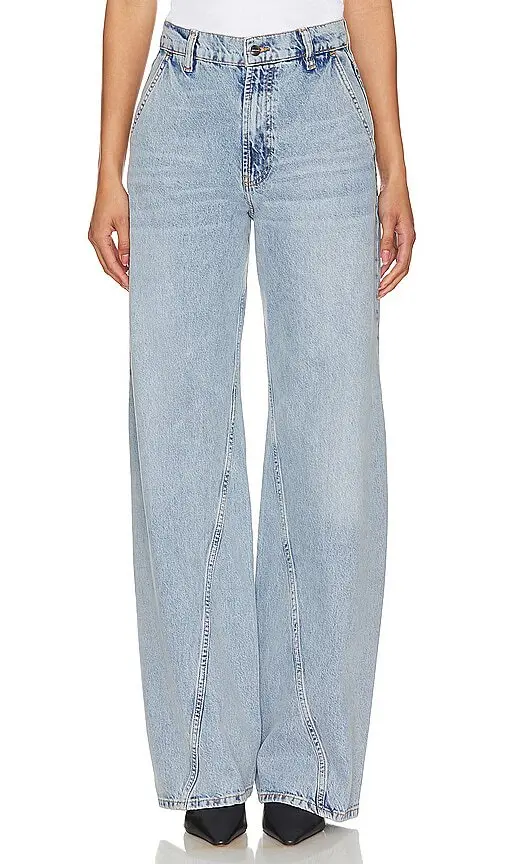 ANINE BING Briley Wide Leg Denim