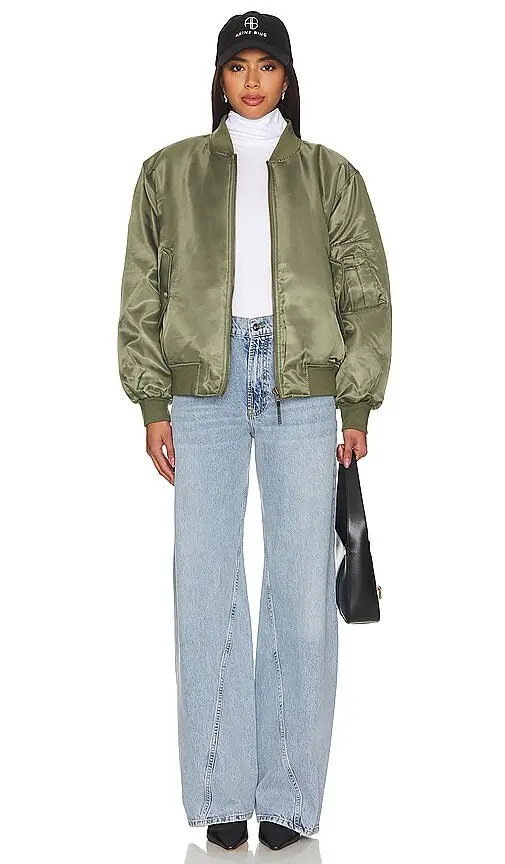ANINE BING Briley Wide Leg Denim
