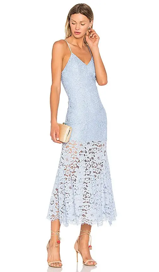Nbd Brielle Lace Midi Dress