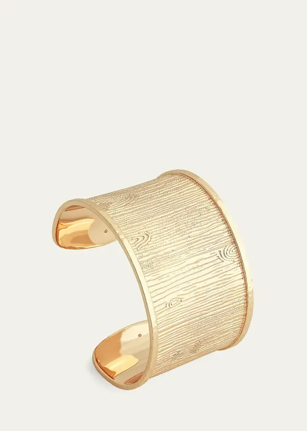 ANABEL ARAM JEWELRY Enchanted Forest Bark Cuff Bracelet