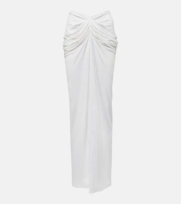 Magda Butrym Draped Maxi Skirt