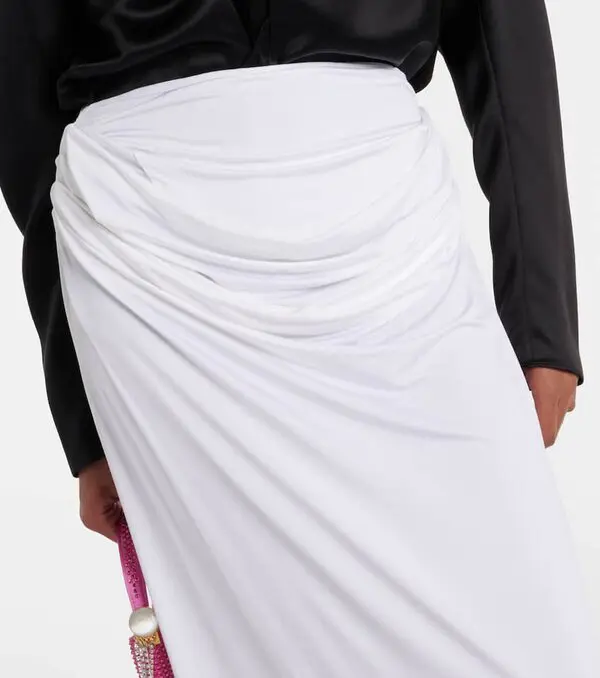 Magda Butrym Draped Maxi Skirt