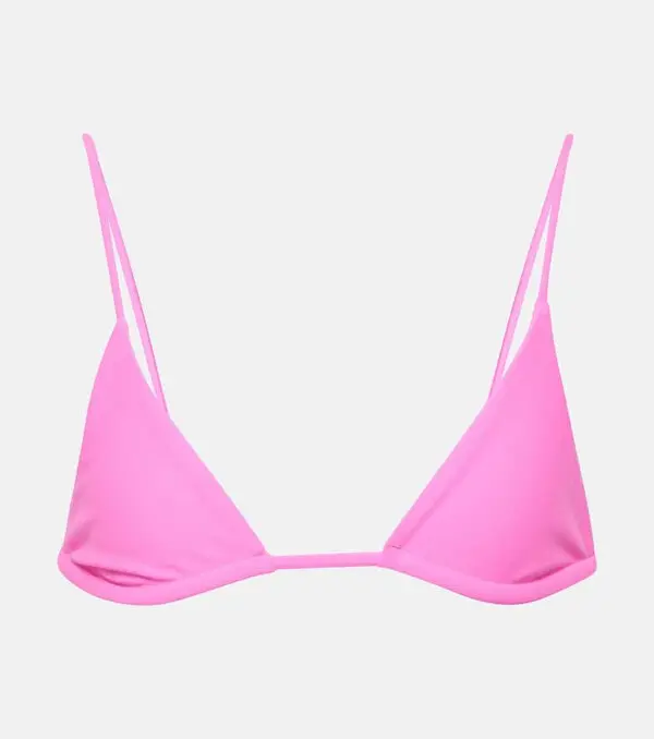 Jade Swim Via Bikini Top - Pink