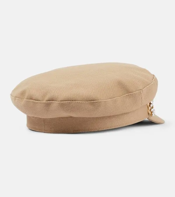 ROGER VIVIER Broche Vivier Newsboy Cap
