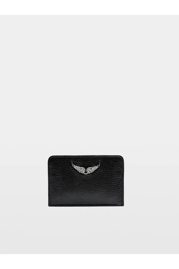 Zadig&Voltaire Card Case Zv Pass - Black