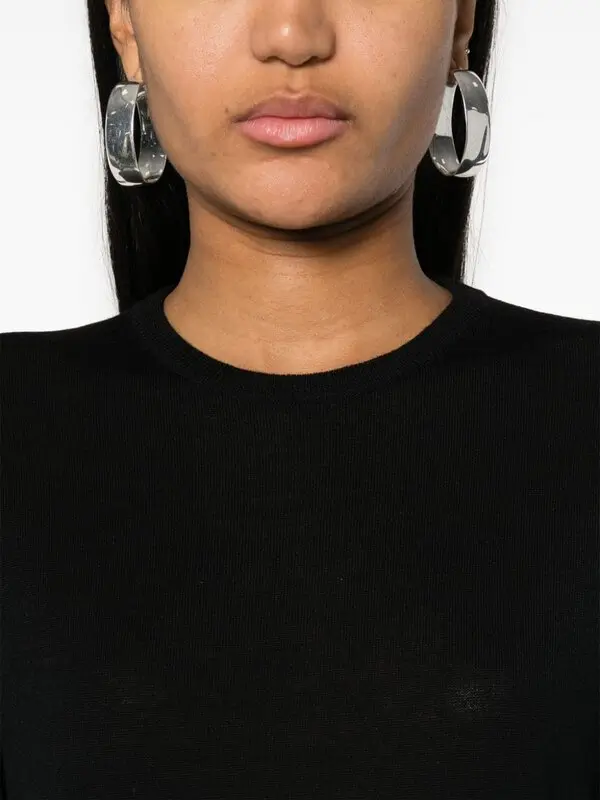 Fabiana Filippi Knitted Wool Dress - Black