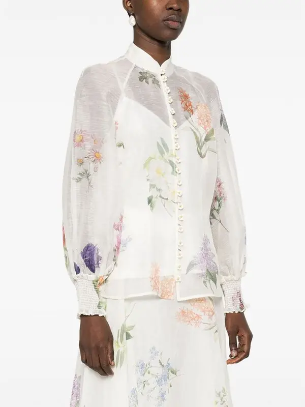 Zimmermann Natura Sheer Blouse