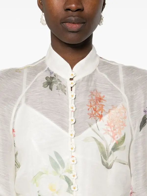 Zimmermann Natura Sheer Blouse