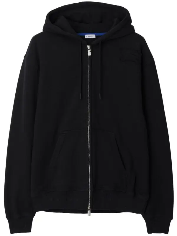 Burberry Equestrian Knight Design-appliqué Hoodie