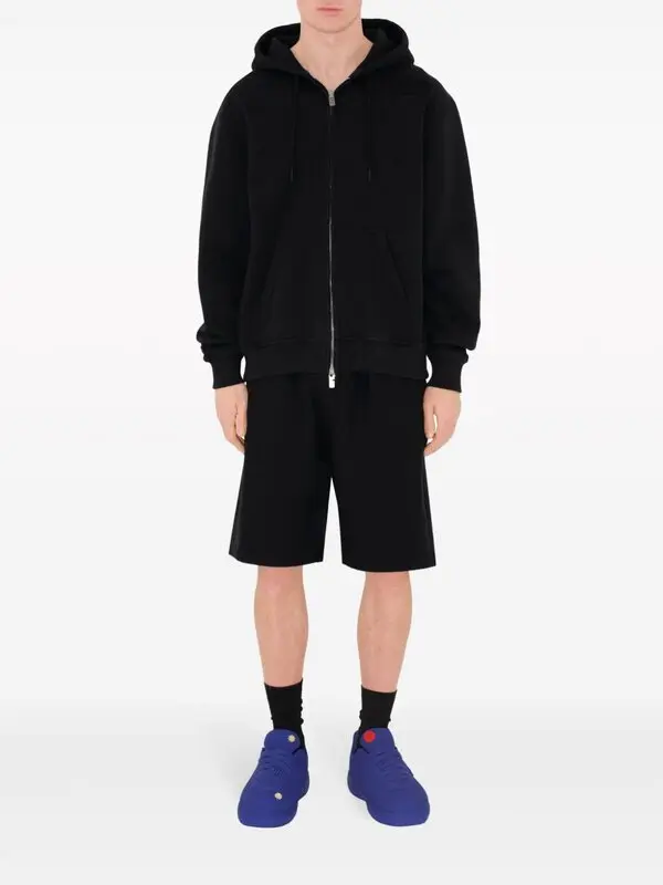 Burberry Equestrian Knight Design-appliqué Hoodie