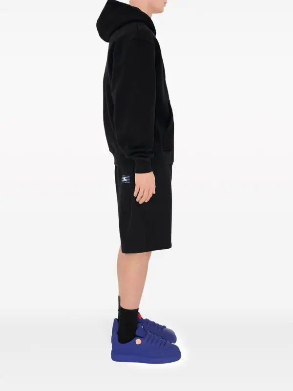 Burberry Equestrian Knight Design-appliqué Hoodie