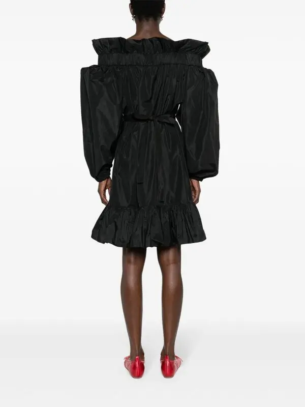 PATOU Volume Ruffled Minidress