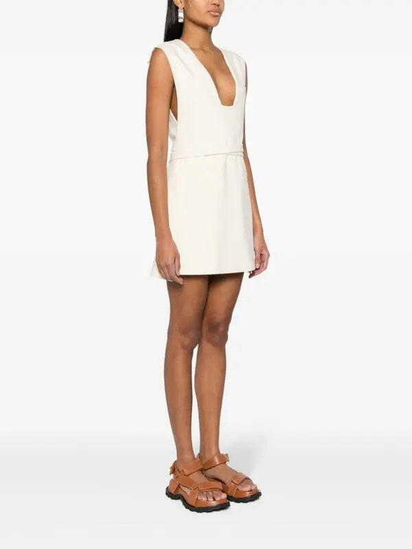 Fabiana Filippi Belted-waist Dress