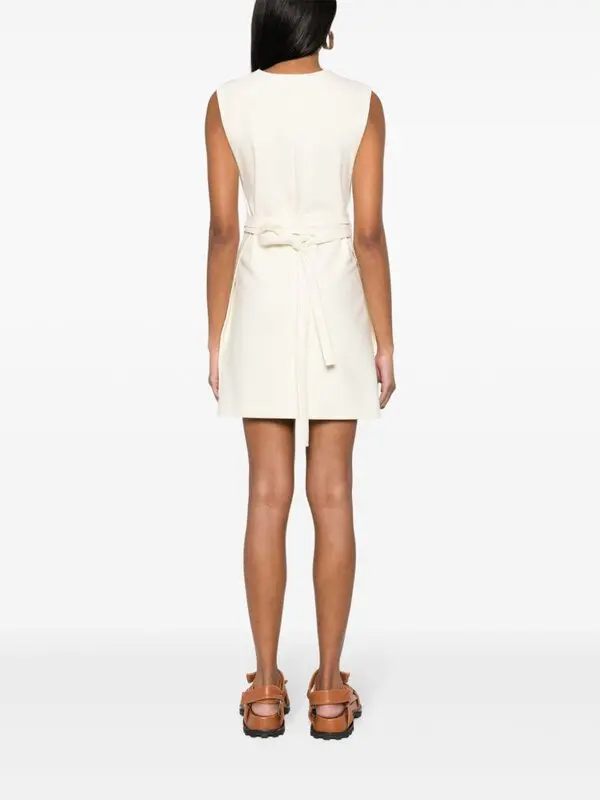 Fabiana Filippi Belted-waist Dress