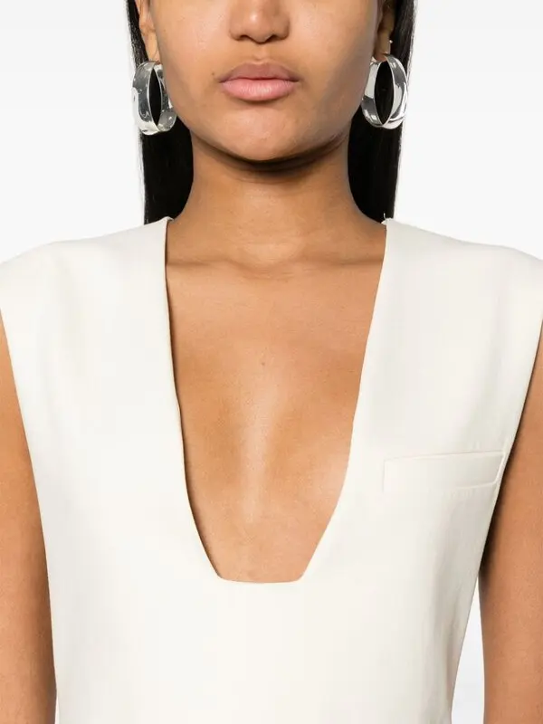 Fabiana Filippi Belted-waist Dress