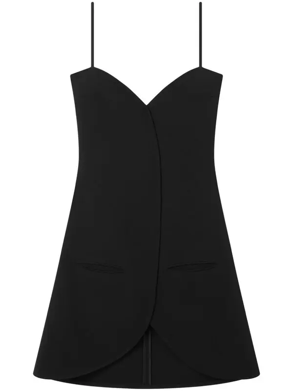 COURREGES Ellipse Mini Dress - Black