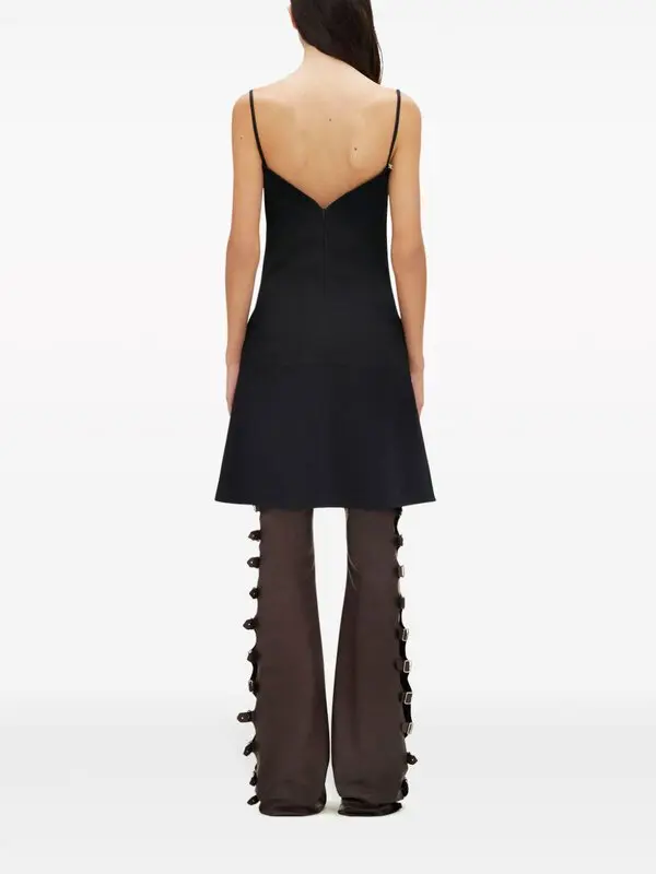 COURREGES Ellipse Mini Dress - Black