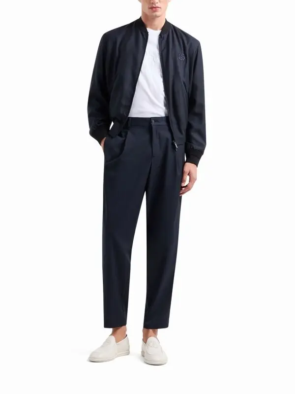 Giorgio Armani Cashmere-blend Jacket - Blue