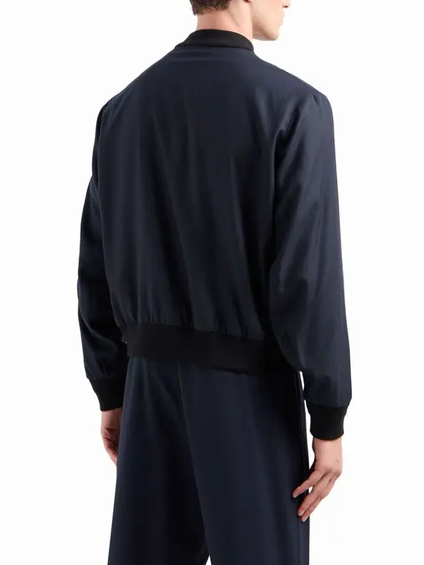 Giorgio Armani Cashmere-blend Jacket - Blue