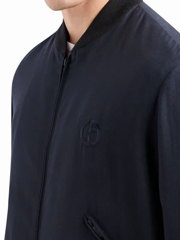 Giorgio Armani Cashmere-blend Jacket - Blue