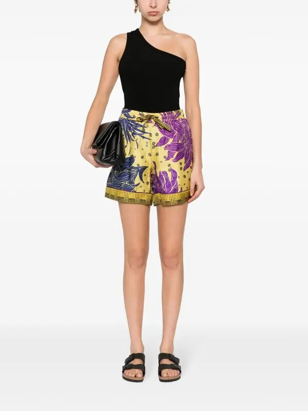 PIERRE-LOUIS MASCIA Aloe Silk Shorts