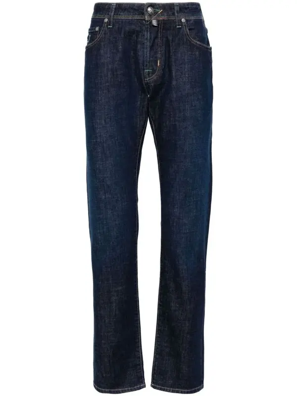 Jacob Cohen Nick Mid-rise Slim-fit Jeans - Blue