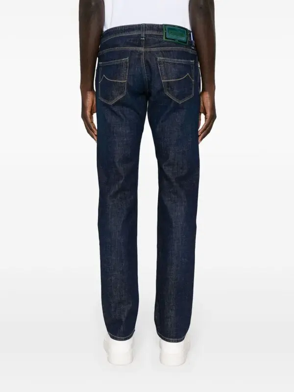 Jacob Cohen Nick Mid-rise Slim-fit Jeans - Blue
